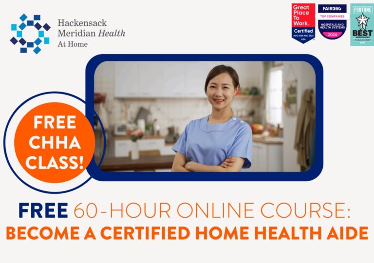 Free Certified Home Health Aide (CHHA) Course