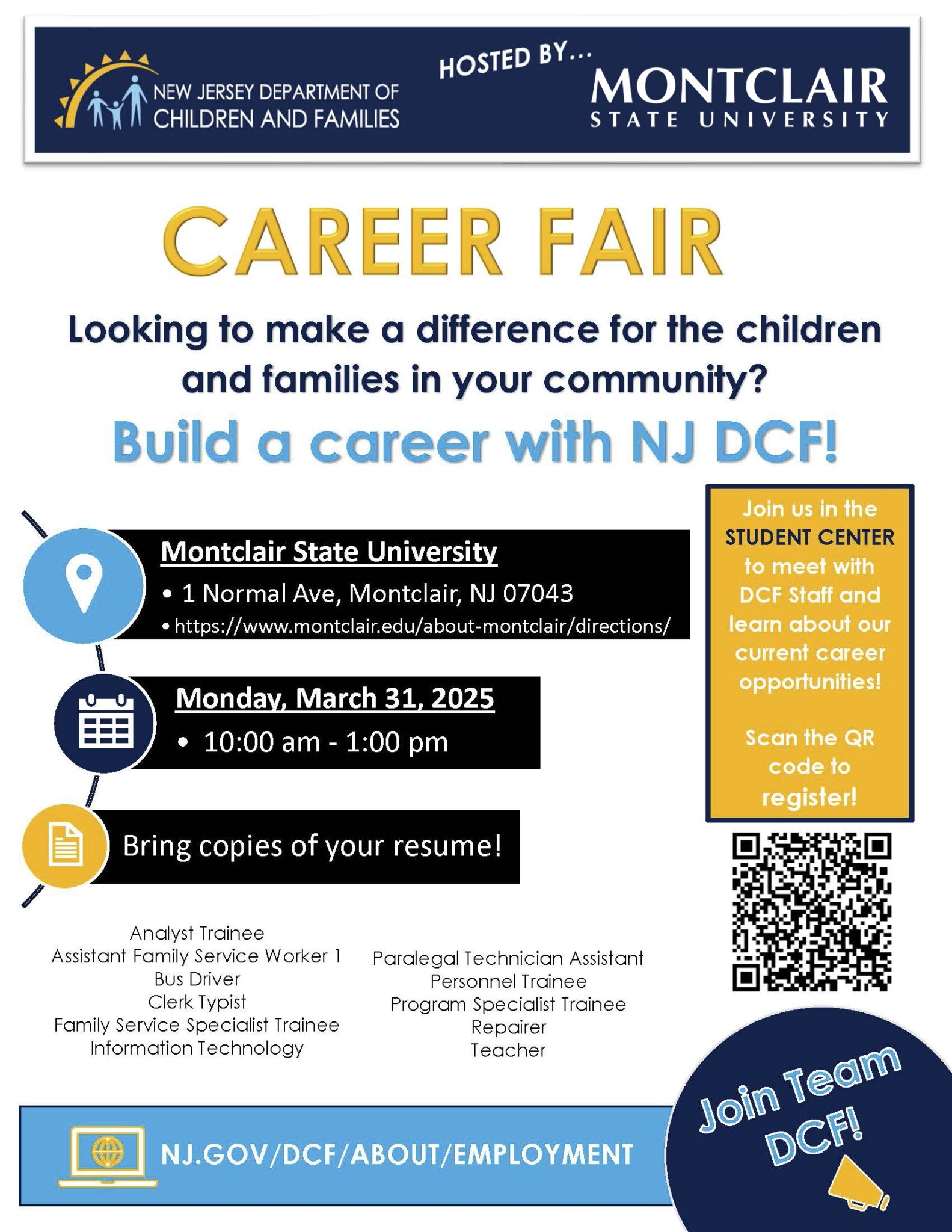 Build Your Career with NJ DCF