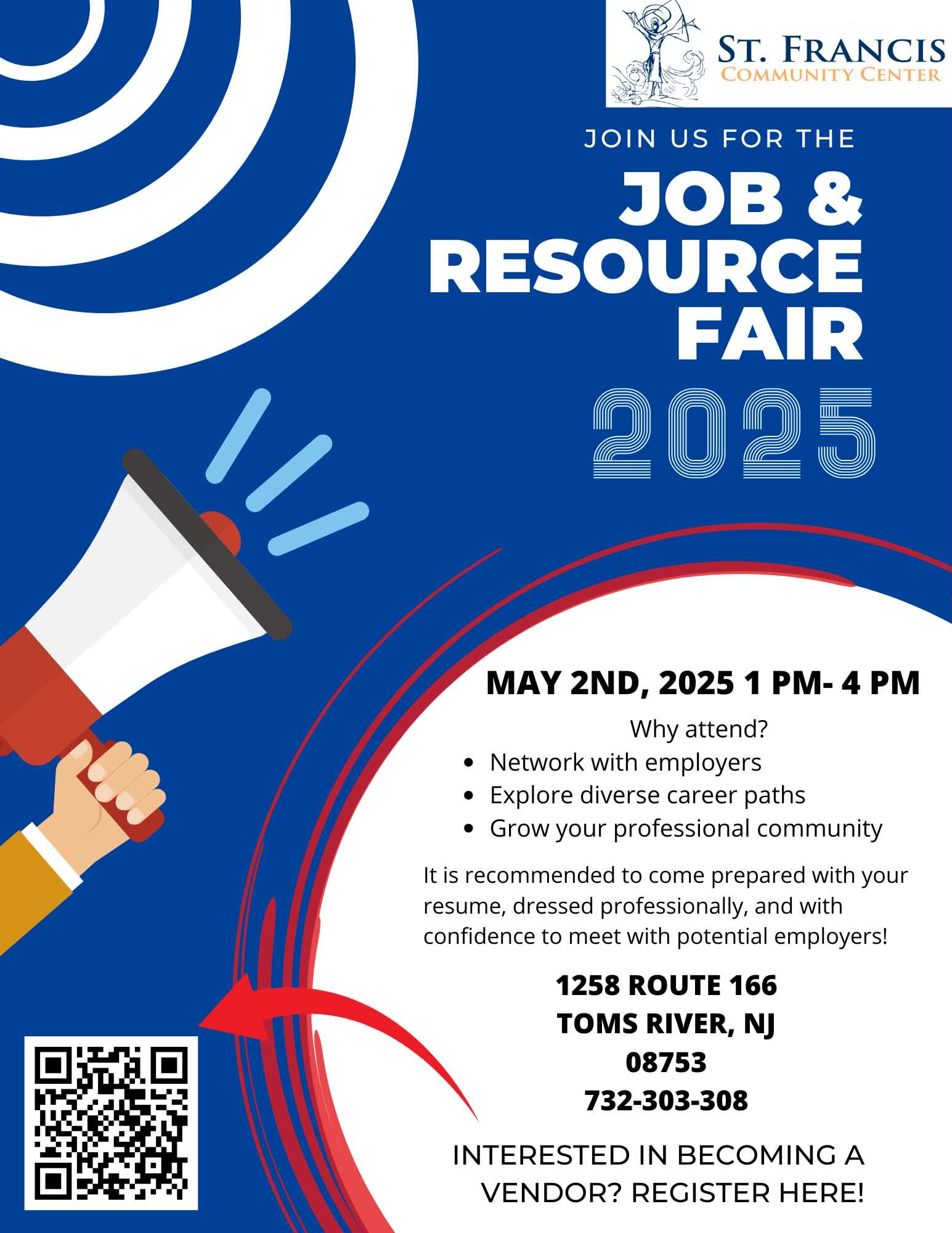 Join St. Francis Community Center at Our Job & Resource Fair