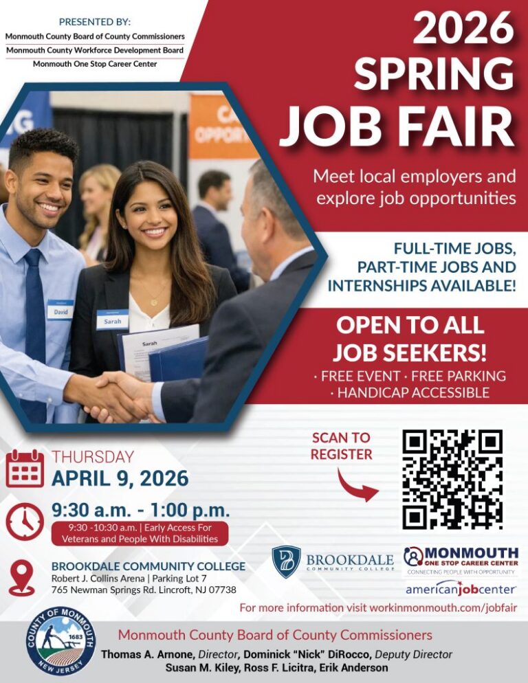 The Spring Job Fair at Brookdale Community College on April 9, 2026 Is ...